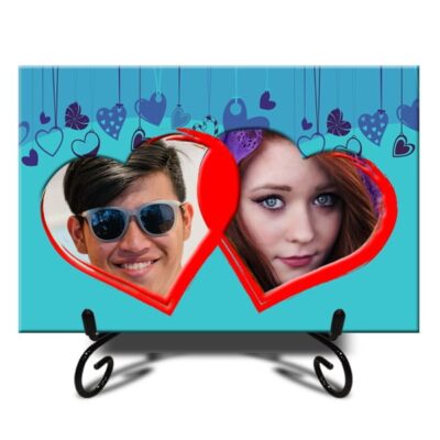 Personalized White Synthetic Photo Frame Design 17