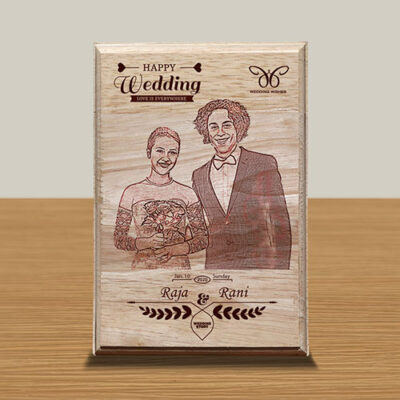 Personalized Wooden Photo Art Frame Design 11