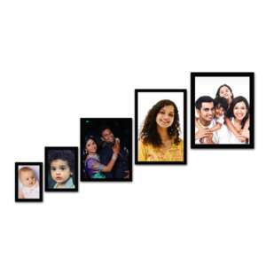 Family Photo Frame Set of 5 | Collage Frames for Home | Photoland
