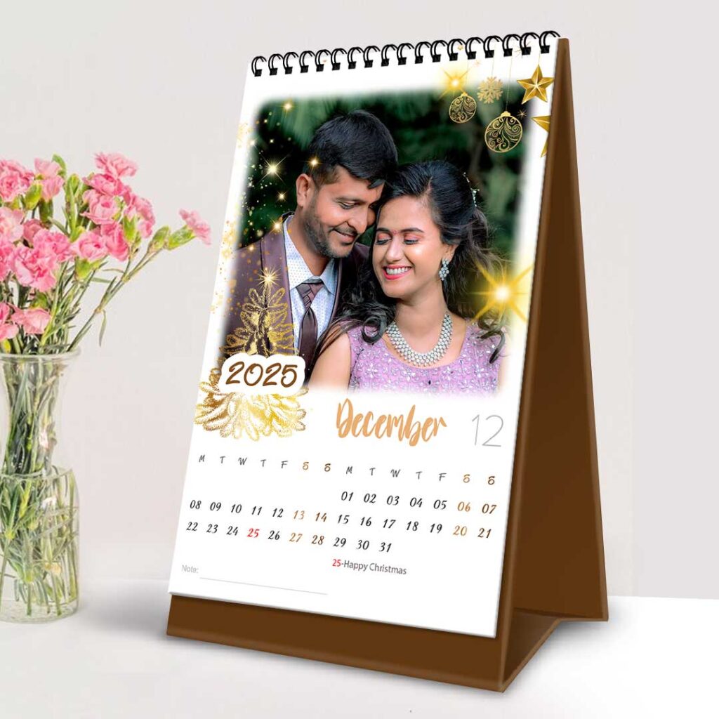 Personalized Desktop Calendar | Table top Photo Calendar | 6 x 4 Inches ...