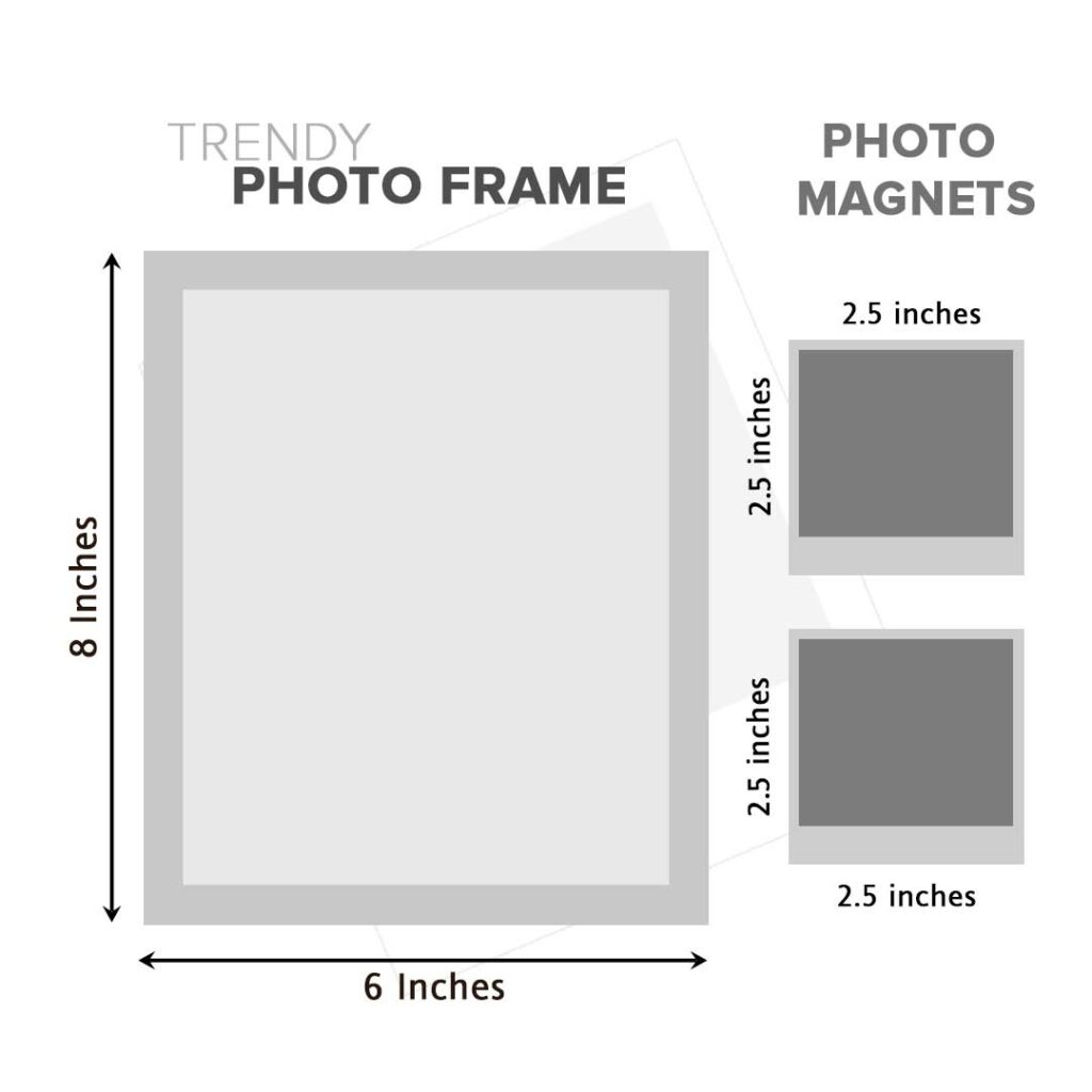 Latest Personalized Combo Gifts | Trendy Photo frame and Photo Magnets ...