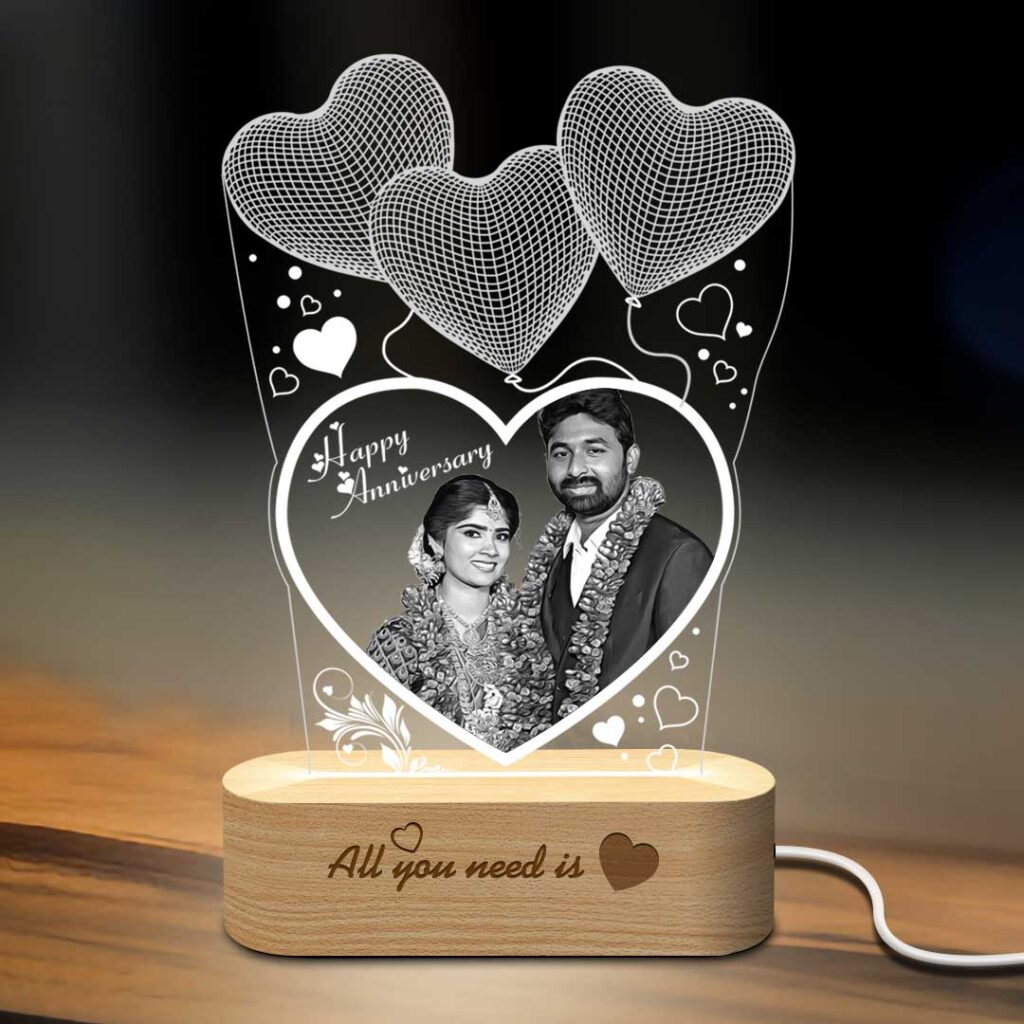 Personalized Anniversary Gifts | Latest Photo gift | Custom Led Night ...