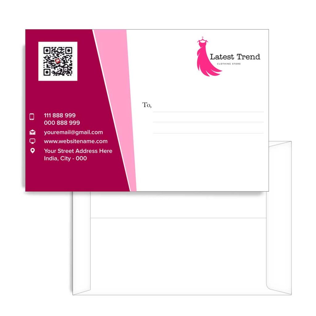 Envelope Cover 9 x 6 Inches | Envelope Printing