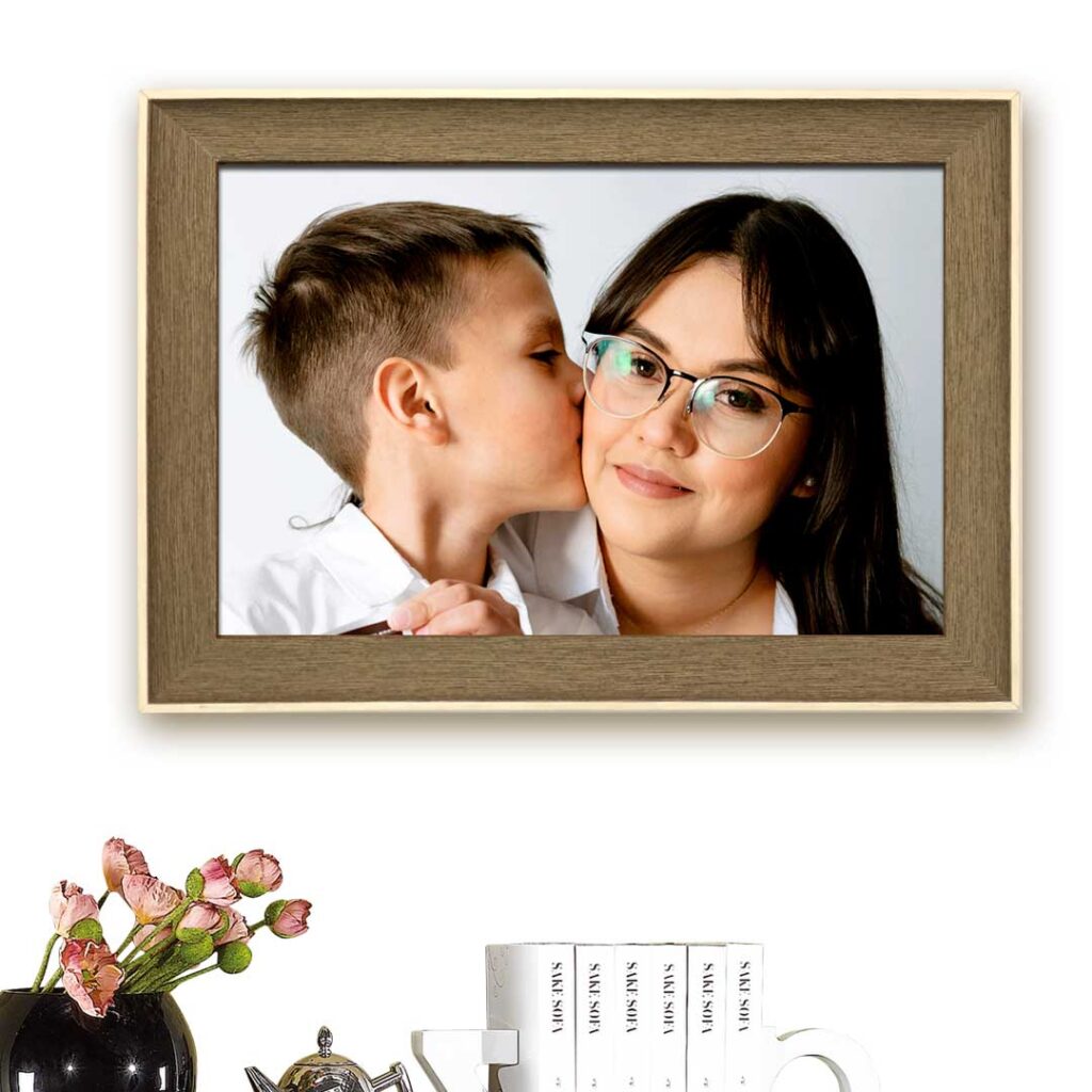 Golden Photo Frame | Memory Photo Frame & Wall Mounted Frame | Photoland
