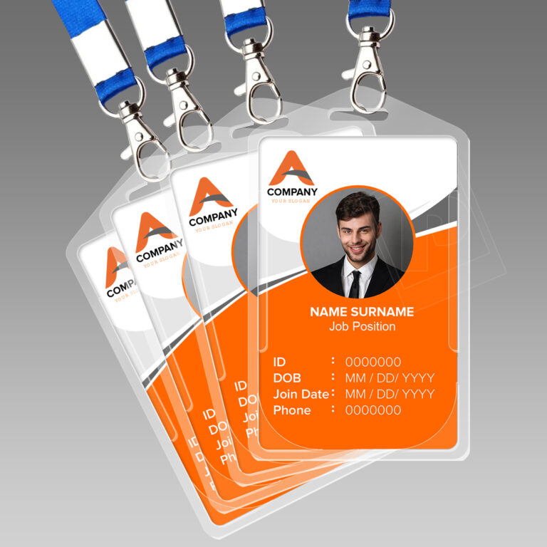 Company ID Card | PVC ID card | Photo ID card-Design 1 | Photoland