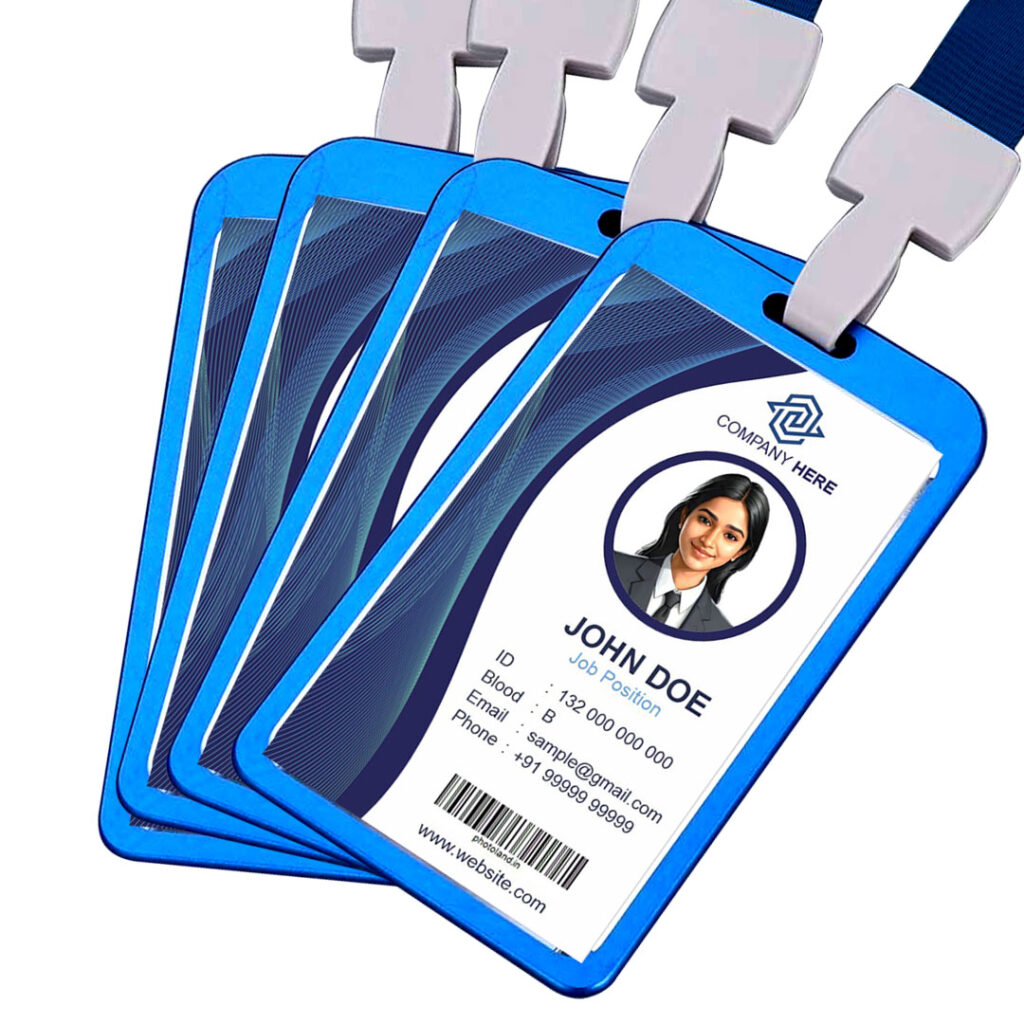 Office ID card | PVC ID card | Photo ID card-Design 1 | Photoland