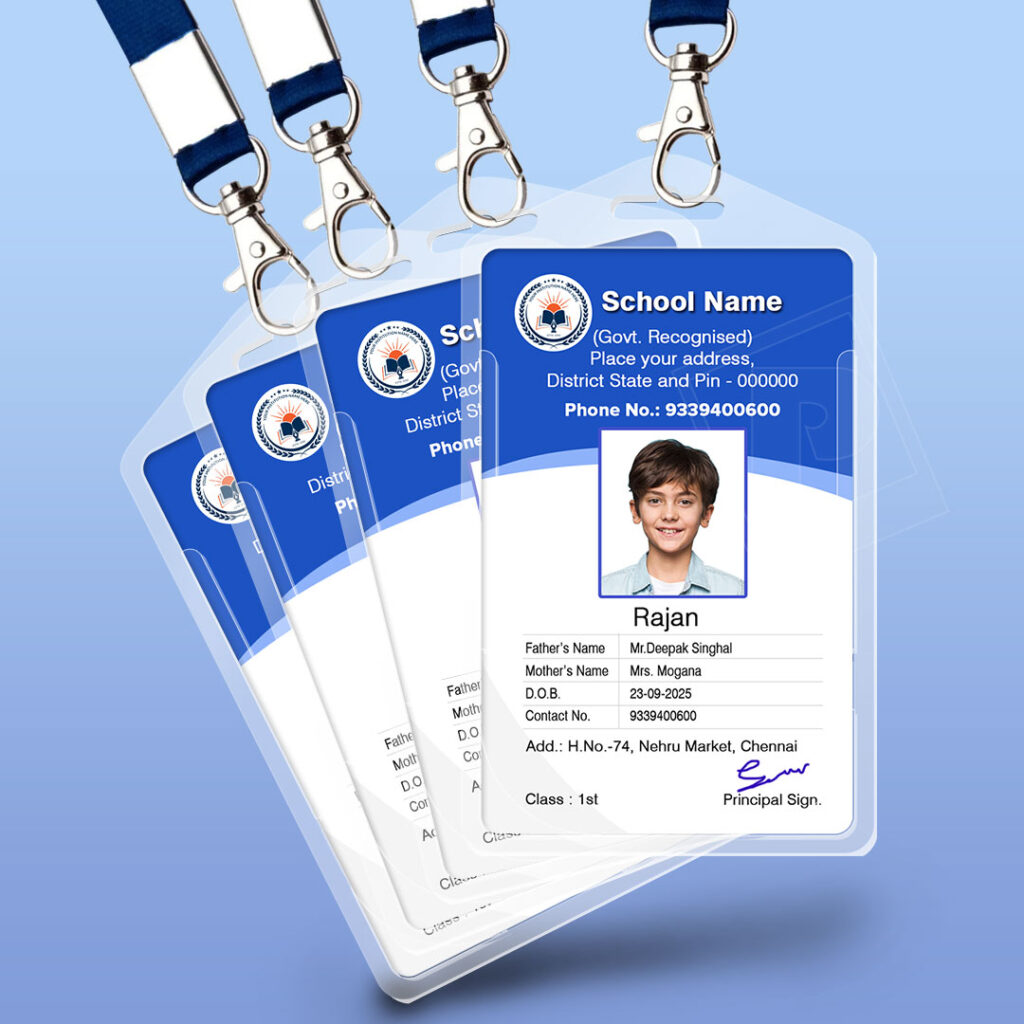School student ID Card | PVC ID card | Photo ID card-Design 2 | Photoland